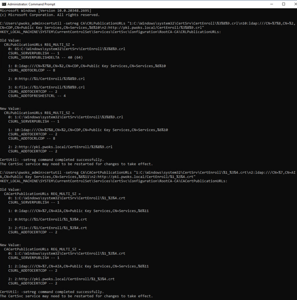 Implementing Two Tier Pki On Windows Server 2022 Part 1 Professional Works Of Kadir Sariaslan